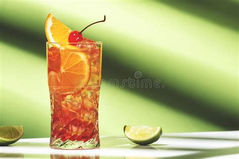 Sex On The Beach Alcoholic Cocktail Drink With Vodka Peach Liqueur Orange And Cranberry Juice