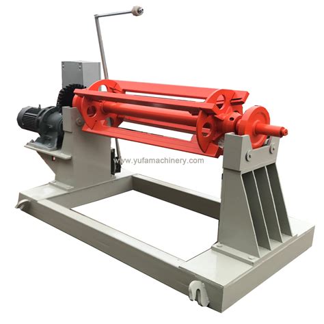 China 10 Tons Electric Decoiler For Roll Forming Machine Manufacturer And Supplier Yufa