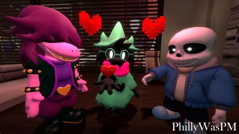 [undertale Deltarune] Ralseis Valentines Day By Phillywaspm On Deviantart