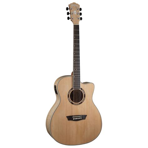 Washburn Apprentice Ag40ce A Gitar Akustik Natural