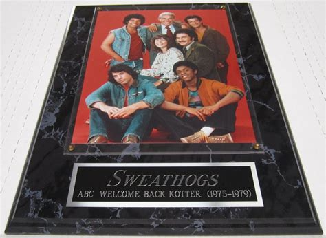 Welcome Back Kotter Sweathogs Framed 8x10 Photo Decor 12x15 Wall Plaque