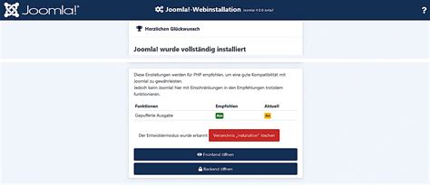 Joomla 4 X Downloaden Und Installieren