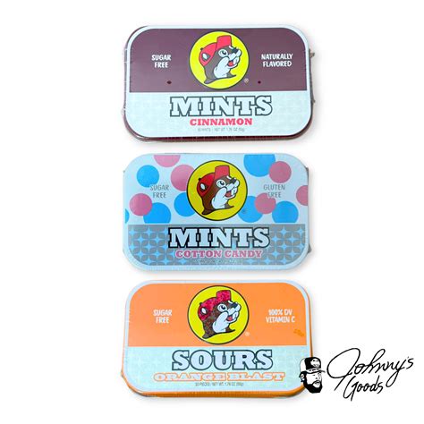 Buc Ees Flavored Mints And Sours Johnnys Goods