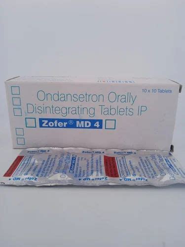 Zofer Md 4 Tablet At ₹ 185 Box Ondansetron Tablet In Ghaziabad Id