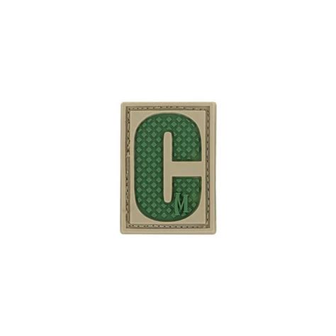 Letter C Morale Patch