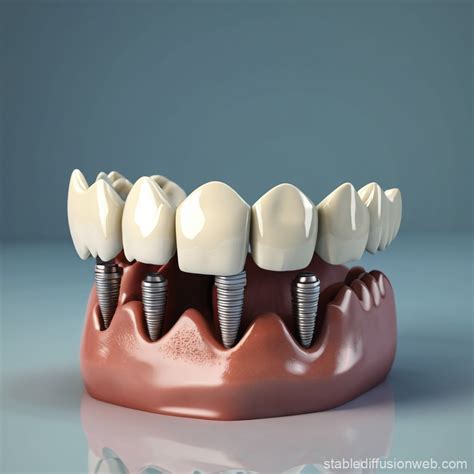 Central Teeth With Crown And Single Root Stable Diffusion Online