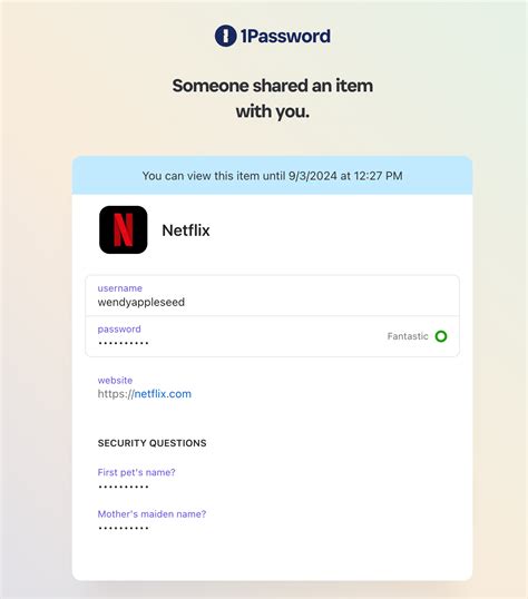1password Securely Share 1password Items