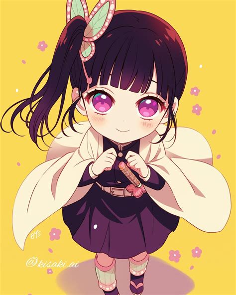 Kanao Tsuyuri Chibi Chibi Characters Anime Chibi