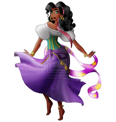 Esmeralda By Starfiregal92 On Deviantart Esmeralda Disney Cartoon Drawings Disney Fan Art