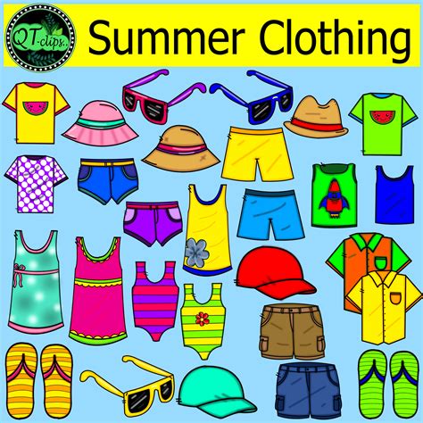 Clipart Summer Clothes