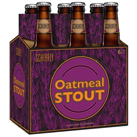 Schlafly Oatmeal Stout Beer 6pk 12 Fl Oz Bottles Ingredients Spoonful