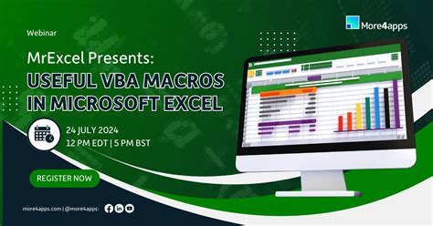 get ready for an exclusive mrexcel webinar on unleashing the power of