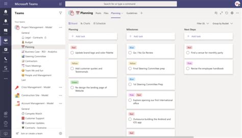 Microsoft Planner Templates In Teams 15 Examples Nbold