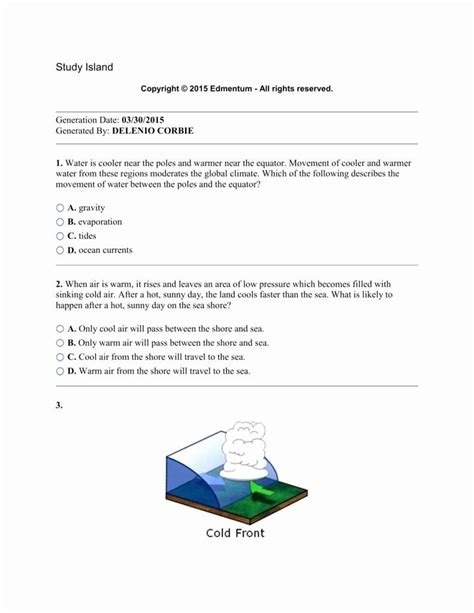 Classification Of Matter Worksheet