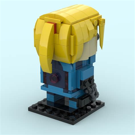 Lego Moc Samus Brickheadz Zero Suit Revised By Lego Rocket