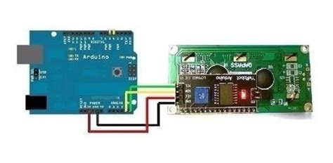 display lcd 16x2 1602 fundo azul c modulo i2c já soldado