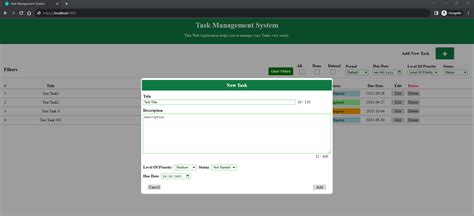 GitHub NimeshaPrasadini Task Management System Task Management System Using React JS And NET