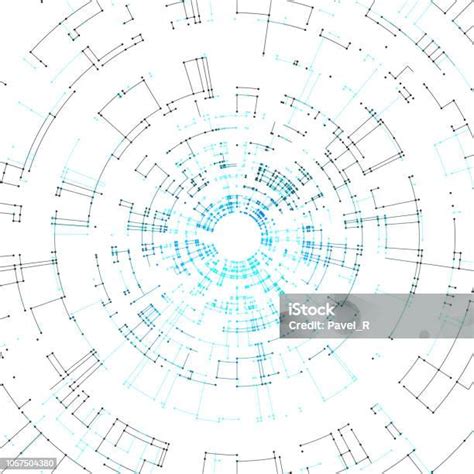 라인 및 흰색 바탕에 도트를 연결합니다 추상 네트워크 연결 디자인 개념입니다 기술 디자인 벡터 배경 라인 및 포인트 디지털