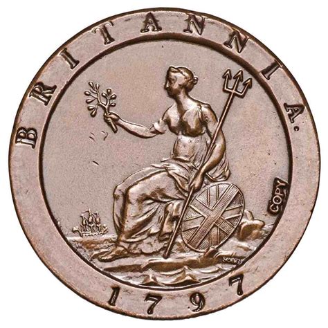 1797 Cartwheel Penny Replica Downies Collectables