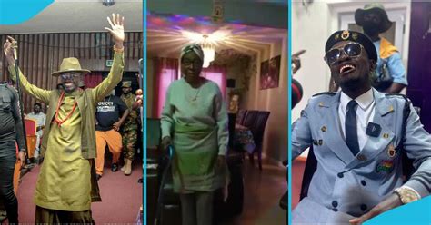 Lil Win Ghanaian Actors Grandmother Blesses Him In Touching Video Your Movies Keep Me Going