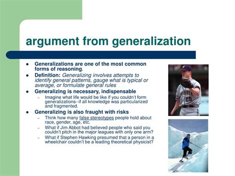 Ppt Generalization And Argument By Example Powerpoint Presentation