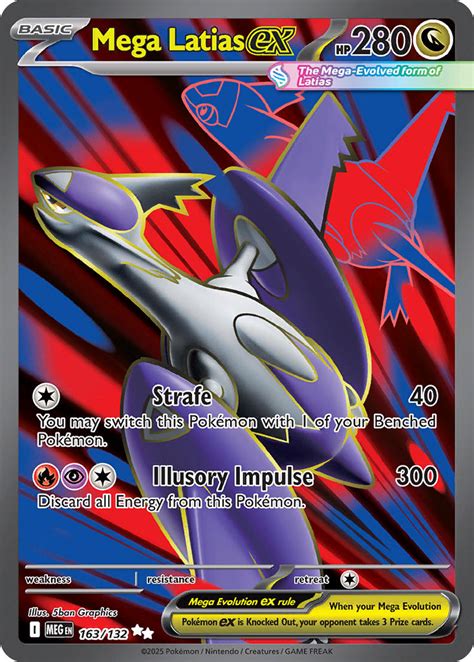 Mega Latias Ex · Mega Evolution Meg 163 ‹ Pkmncards