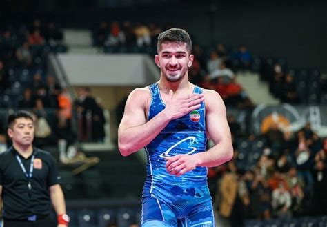 حضور امیر محمد یزدانی در فینال کشتی‌گیر ایران در یک قدمی طلای جهان ایمنا