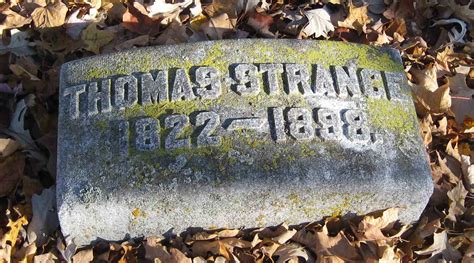Thomas Strange 1822 1898 Find A Grave äreminne