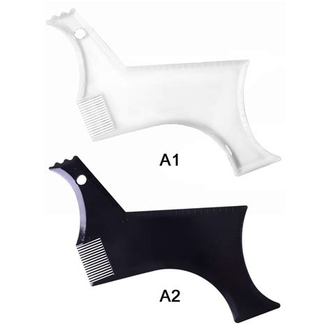 Men Beard Styling Template Beard Comb All In One B Grandado