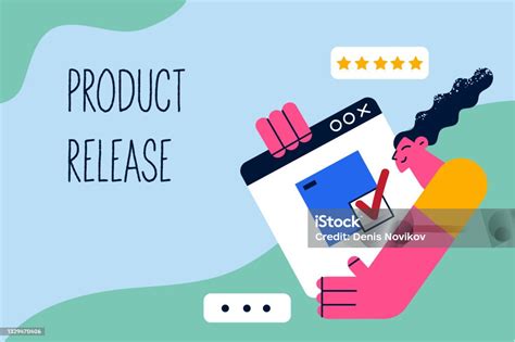 Product Release In Business Concept Stock Illustration Download Image