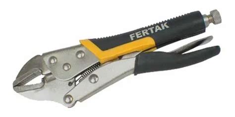 Alicate De Pressão Boca Curva Cabo Emborrachado 10 Parcelamento Sem Juros