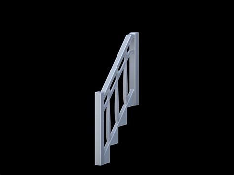 Le Jardin Railing By Mincsims The Sims 4 Fences Mod Mod Collective