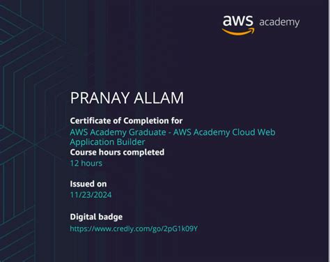 Aws Cloudcomputing Certification Webdevelopment Learningjourney