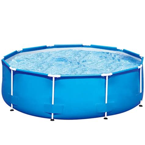 Round Frame Pvc Swimming Pool For Outdoor With Pvc Pool Liner Pvc