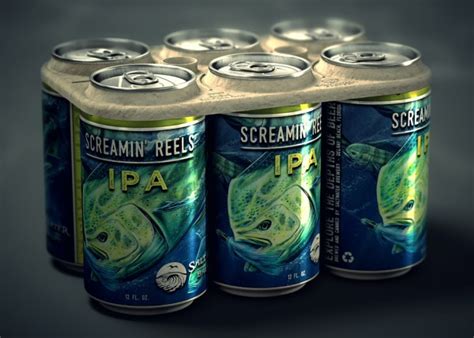 Saltwater Brewerys Edible Six Pack Rings Protect Wildlife