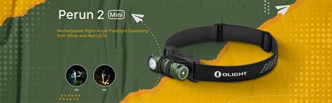 Perun 2 Mini Led Rechargeable Headlamp Olight Canada