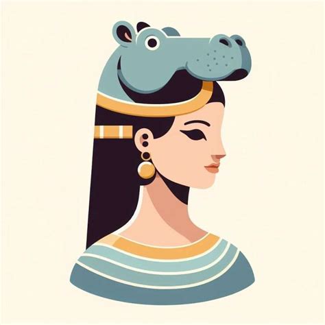 Divine Protector Taweret Hippo Goddess Of Ancient Egypt