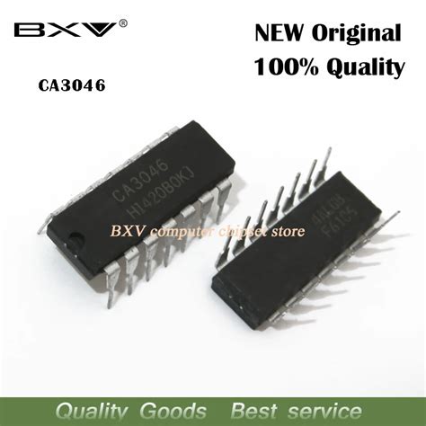 10pcs Ca3046 Dip14 Ca3046e Dip 14 3046e Dip New Original Ic