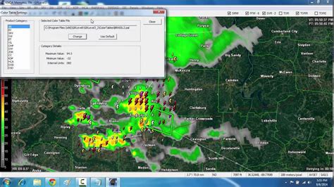 How To Install Color Tables For Free On Grlevel3 And Gr2analyst Youtube