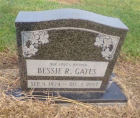 Bessie Ray Hamman Gates 1924 2007 Find A Grave Gedenkplek