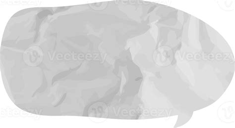 Old Paper Speech Bubble 41276564 Png