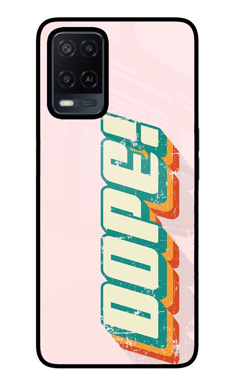 Buy Now Dope Glass Case For Oppo A54 Online Casekaro