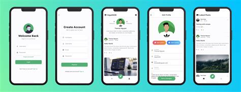 Github Tthn Social Media App A Simple Modern And Elegant Mobile Application Built From
