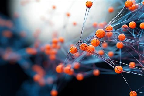 Premium Ai Image A Complex Biological Gene Structure Visualized