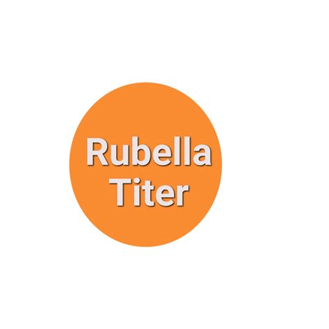 Rubella Titer