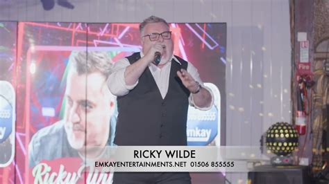 Hire Ricky Wilde Vocal Entertainer Emkay Entertainments Agency