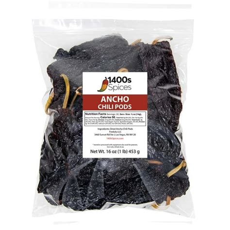 Ancho Chili Dried Peppers For Cooking
