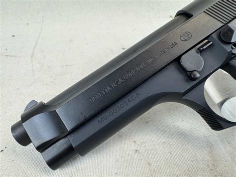 Ca Compliant M9 Commercial 9mm Semi Auto Pistol Like New In Box 1