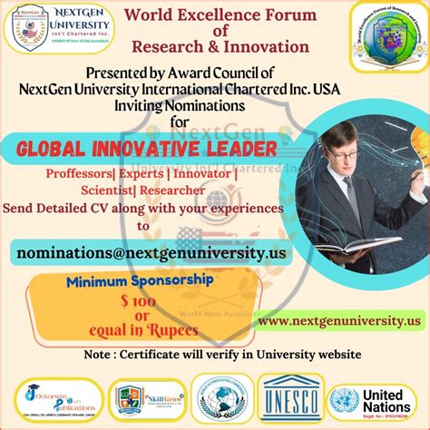 Honorarydoctorate Nextgenuniversity Globalrecognition