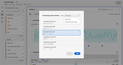 打开项目 Adobe Analytics